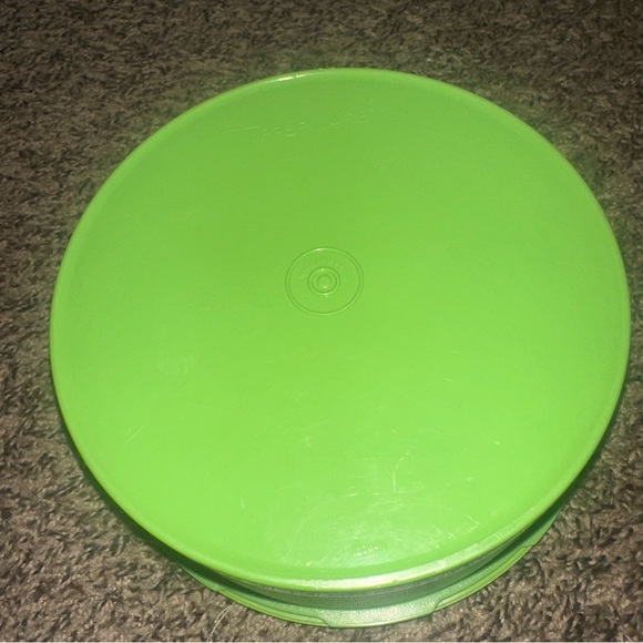 Tupperware | Kitchen | Tupperware Lime Green Storage Container With Lid ...